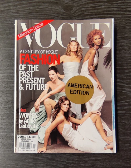 USA VOGUE MAGAZINE: November 1999 - Supermodel's Special Cover £59.00 - PicClick UK