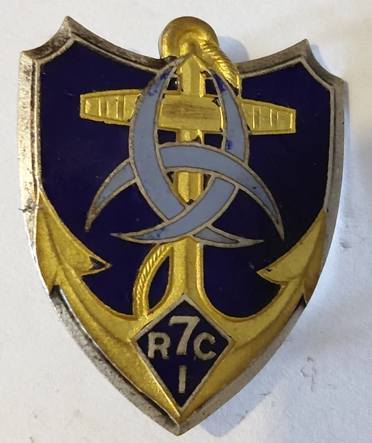 INSIGNE 7° RÉGIMENT d'Infanterie Colonial EUR 10,00 - PicClick FR