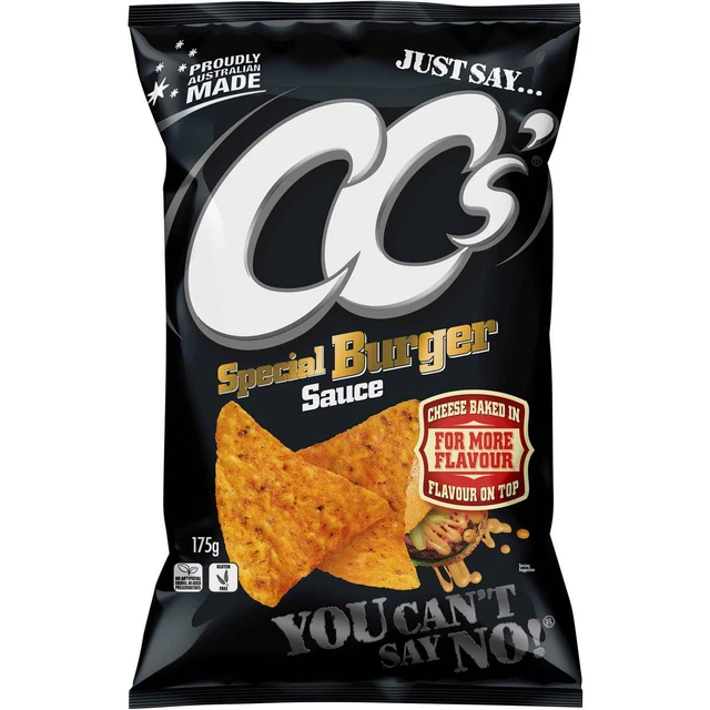 CCS SPECIAL BURGER Sauce Corn Chips 175g $15.00 - PicClick AU