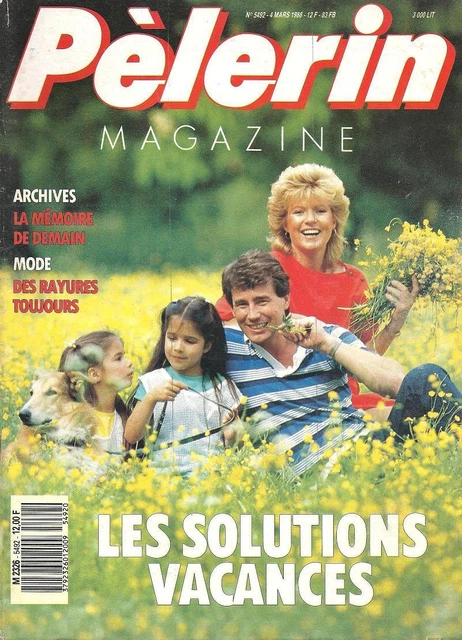 LE PELERIN N 5492 MIREILLE MATHIEU / JACQUES BREL / BARBARA HENDRICKS ...