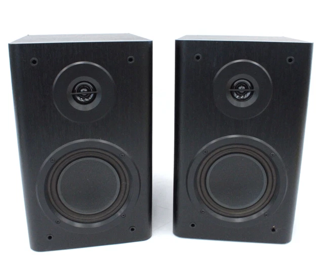 SANDSTROM SHFTPPH10 PAIR of Bookshelf Speakers 6 Ohms, 50W in Black ...