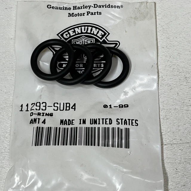 4 NOS HARLEY Davidson O-Ring OEM 11293-SUB4 Robison HD EUR 10,20 ...
