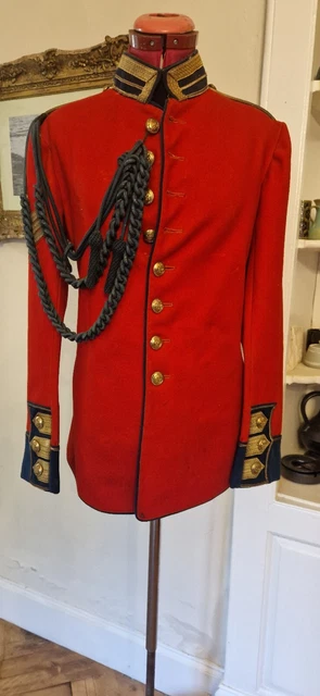 RED MILITARY TUNIC £19.99 - PicClick UK