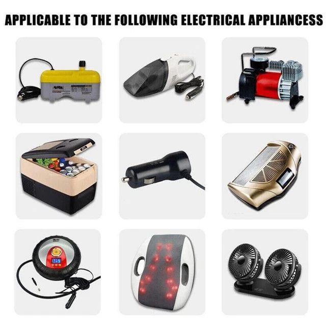 240V TO 12V Car Cigarette Lighter Transformer Power Supply 12V Socket ...