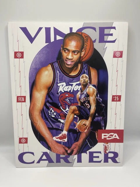 FEBRUARY 2025 PSA Magazine Price Guide Vince Carter Base Cover $0.99 ...