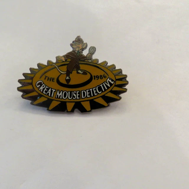 DISNEY THE GREAT Mouse Detective Store Pin £23.80 - PicClick UK