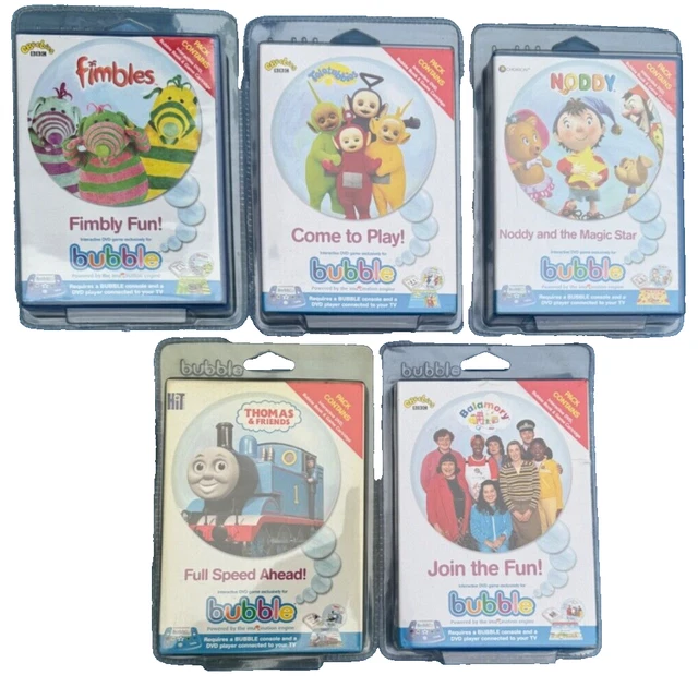 BUBBLE INTERACTIVE DVD Games - Various Titles, Choose Your Own - New ...