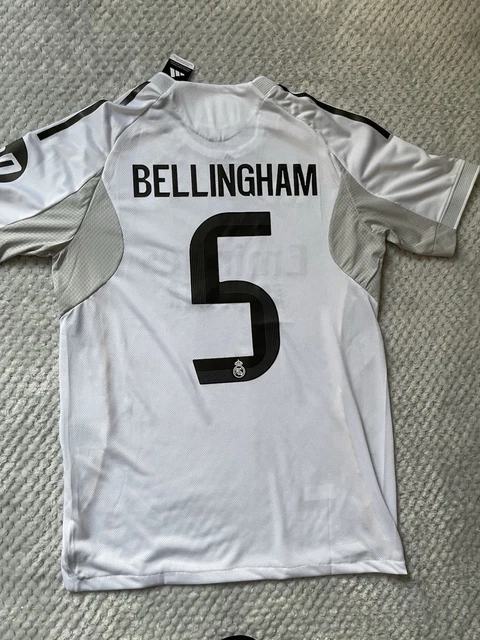 JUDE BELLINGHAM REAL Madrid 25/26 Home Kit #5 | Size M | Fast Shipping ...