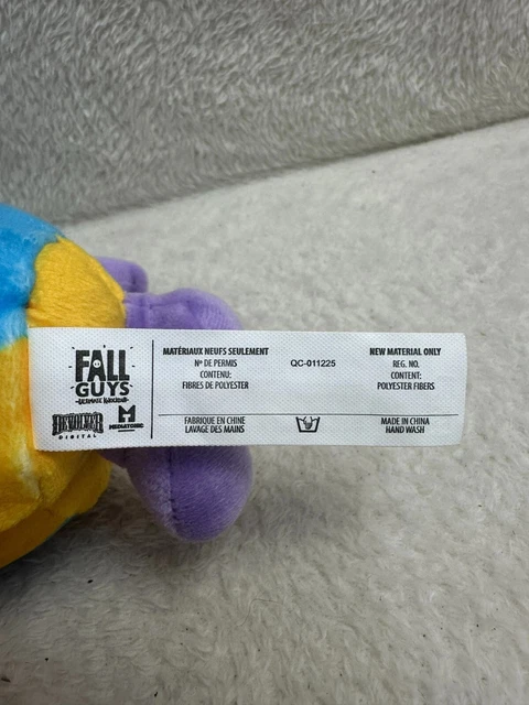 FALL GUYS PURPLE blue yellow milkshake soft toy plush £5.45 - PicClick UK