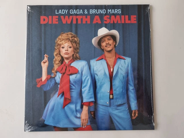 LADY GAGA & Bruno Mars - Die with a smile (Original) 7'' Vinyl STILL SEALED!! £71.99 - PicClick UK