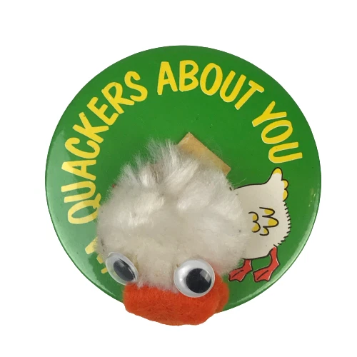 I'M QUACKERS ABOUT You Vintage Pin Badge EUR 14,57 - PicClick FR