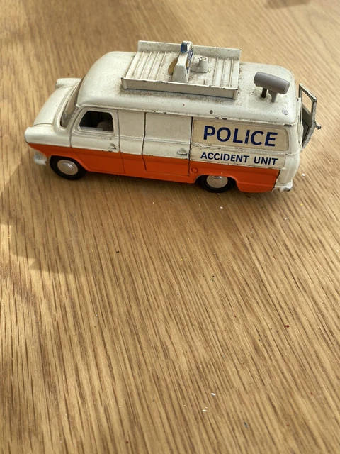 RARE VINTAGE DINKY Ford Transit Van Police Accident Unit £0.99 ...