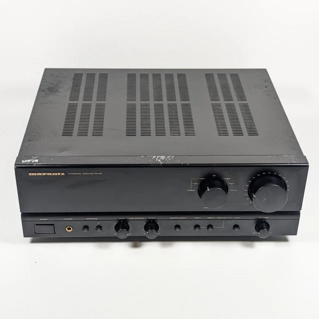 MARANTZ INTEGRATED STEREO Amp Amplifier PM-50 £75.00 - PicClick UK