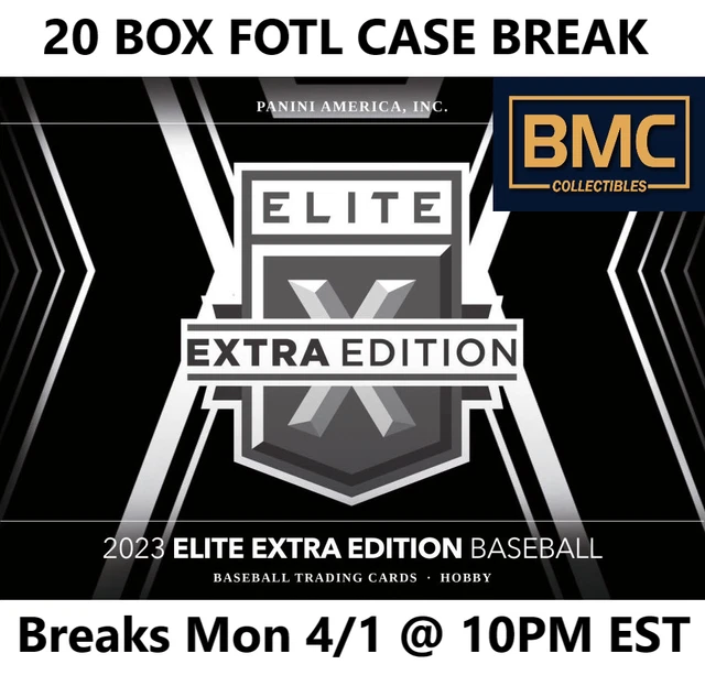 PAUL SKENES 2023 FOTL Panini Elite Extra Edition Baseball FULL Case ... PAUL SKENES 2023 FOTL Panini Elite Extra Edition Baseball FULL Case ...