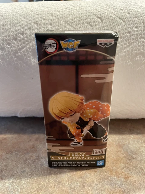 BANDAI BANPRESTO SPIRITS Demon Slayer Zenitsu Agatsuma Mini Statue ...