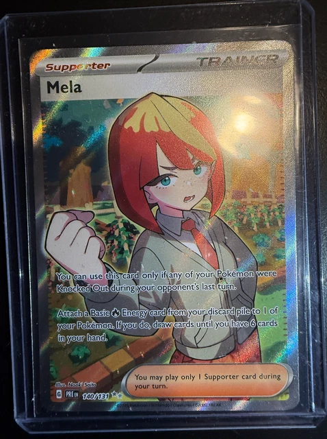 POKEMON - SV Prismatic Evolutions - Mela - 140/131 - Full Art Trainer £ ...