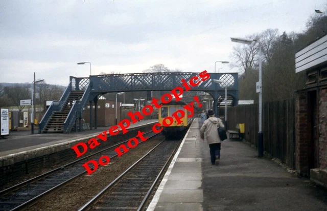 ORIGINAL 35MM Slide Railway Diesel -M53970 Class 108 @ Marple 8th Mar ...
