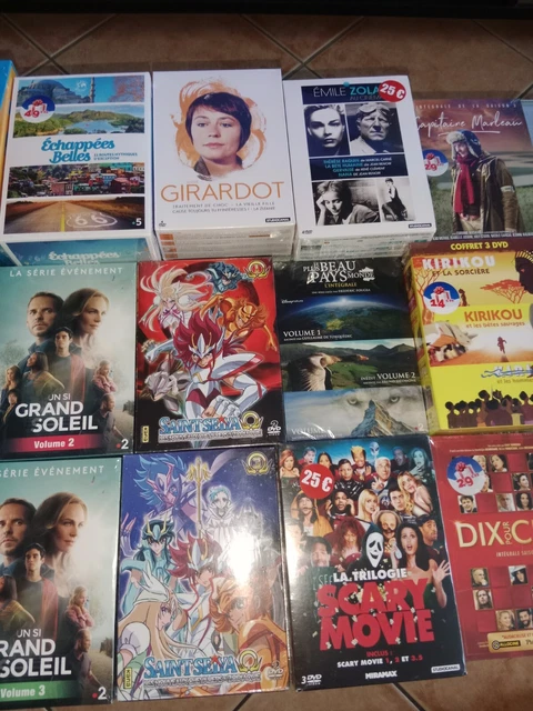 LOT 15 COFFRETS Dvd Neufs.... Girardot/Fernandel/Gabin/Scary Movie/Dix Pour Cent EUR 139,99 ...
