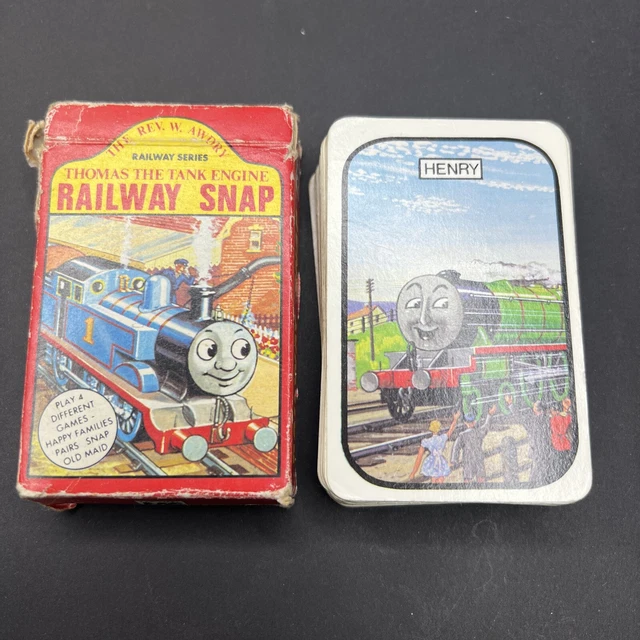 AWDRY: THOMAS THE Tank Engine Railway Snap original cards set of 44 ...