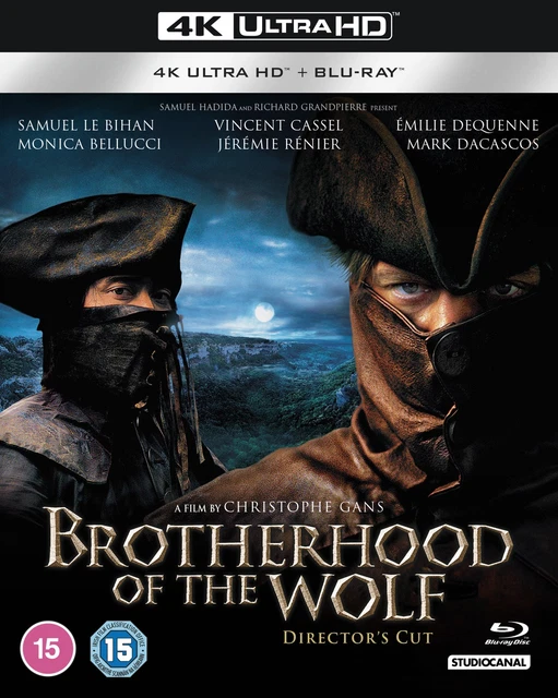 BROTHERHOOD OF THE Wolf: Director's Cut (4K UHD Blu-ray) Jean Yanne ...