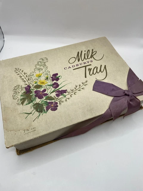VINTAGE, CADBURY'S MILK Tray 2lb box £5.43 - PicClick UK
