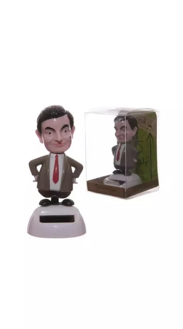 MR BEAN FLIP Flap Solar Powered Light Activated Novelty Dancing Waving ...