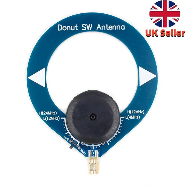 CIRCULAR ANTENNA AM MW/SW Small Donut Antenna No Burrs Easy To Install ...