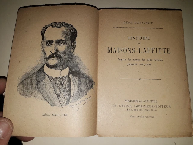 HISTOIRE DE MAISONS-LAFFITTE depuis les temps les plus reculés jusqu'à ...