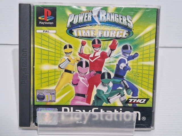 POWER RANGERS TIME Force PlayStation 1 PS1 Complete PAL THQ £9.95 ...
