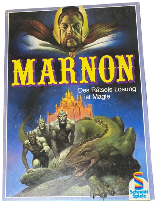MARNON DES RÄTSELS Lösung ist die Magie Brettspiel 01084 Schmidt Fantasy Spiel EUR 19,99 ...
