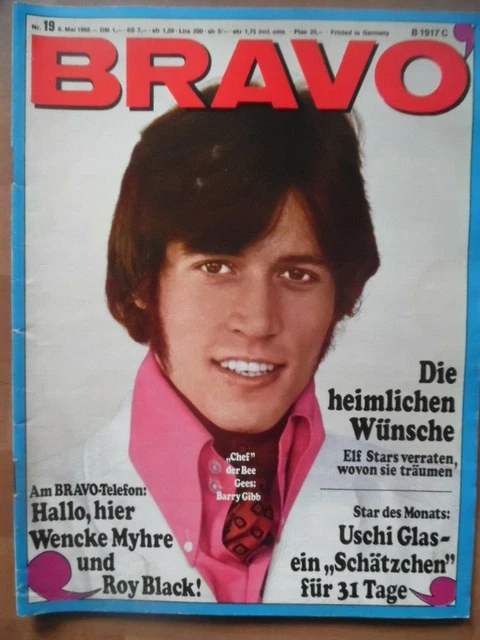 BRAVO 19 - 1968 (2) Robin Gibb Roy Black Winnetou Mathieu Dan Blocker ...