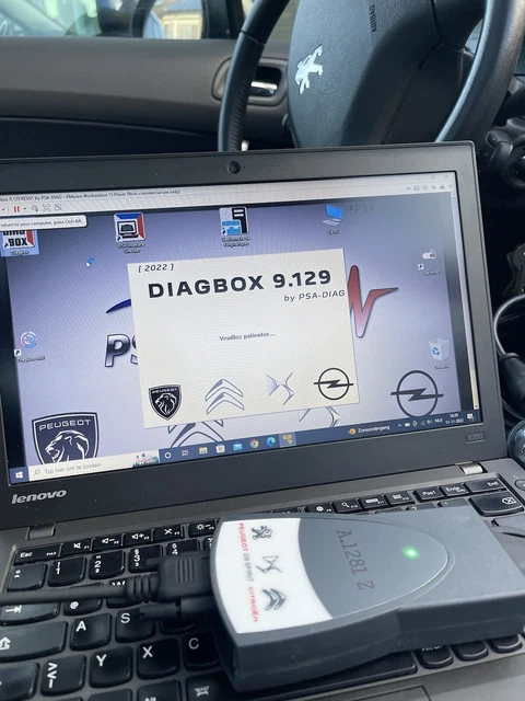 VALISE DIAGNOSTIC A Neuf Diagbox Lexia 9.129 Pour Peugeot Citroen Ds Et ...