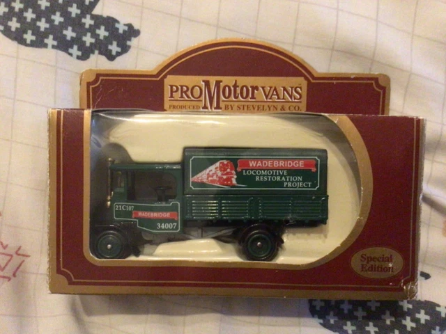LLEDO DIECAST MODEL Foden Steam Wagon. "Wadebridge". New. Rare Limited ...
