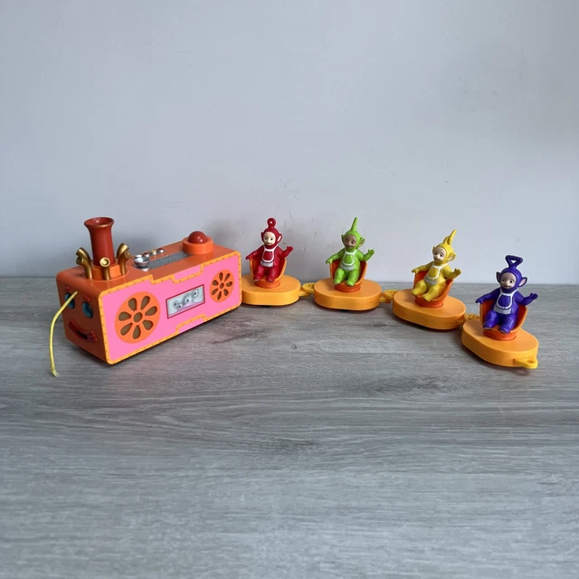 TELETUBBIES PULL-ALONG CUSTARD Train with Lights and Sounds £29.99 ...
