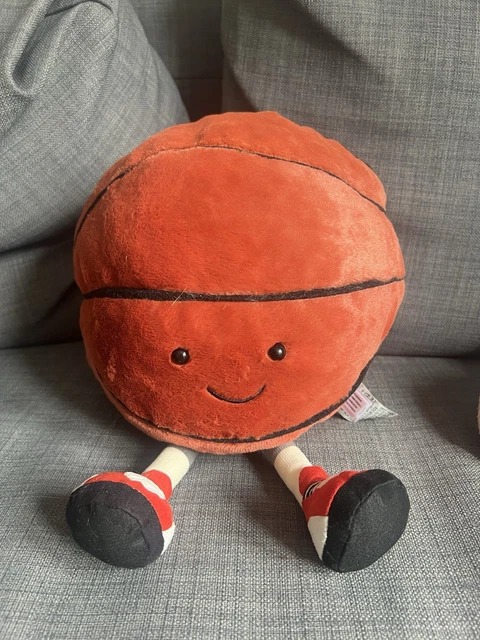 NEW JELLYCAT AMUSEABLES Sports Basketball Soft toy BNWT Brand New With ...