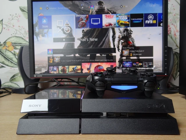 SONY PLAYSTATION 4 500GB + Official DS4 Controller (SERVICED+NEW ...