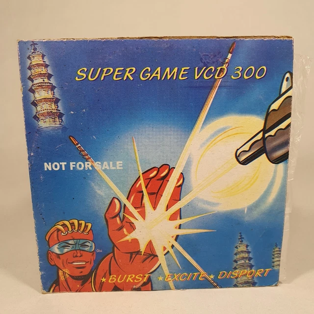 SUPER GAME VCD 300 Disc Famicom NES Emulator SunPlus Chipset Compatible ...
