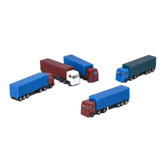 1:100 SCALE MODEL Container Truck Lorry Vehicles HO OO TT Gauge ...