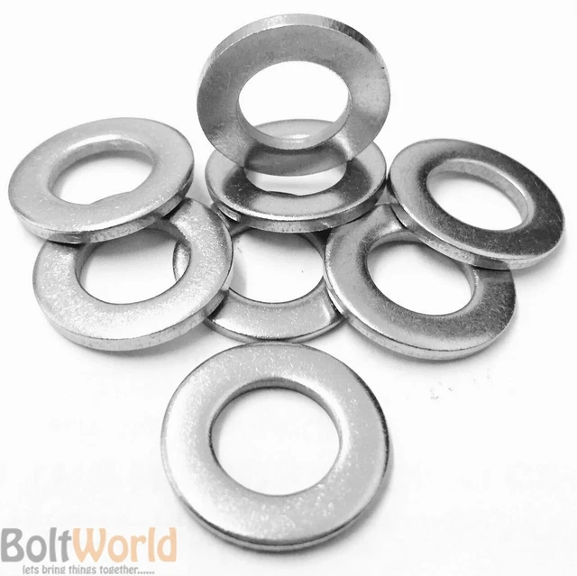 M4 M5 M6 M8 M10 M12 M14 M16 M20 M24 Form A, B, C, G Zinc Washers Bzp Bright £3.99 - PicClick UK