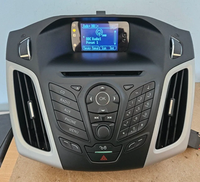 FORD FOCUS MK3 Radio Ahu Dab Car Radio Stereo Cd Player Head Unit Bm5T ...