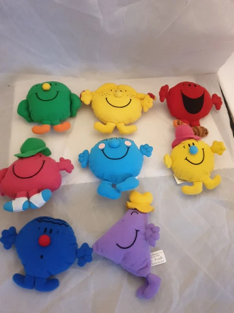 MCDONALDS MR MEN & Little Miss Bundle Of 9 Plush Soft Toys lot2 £9.99 ...