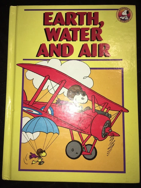 SNOOPYS WORLD, EARTH Water And Air, Peanuts Gang, Charles Schultz ...