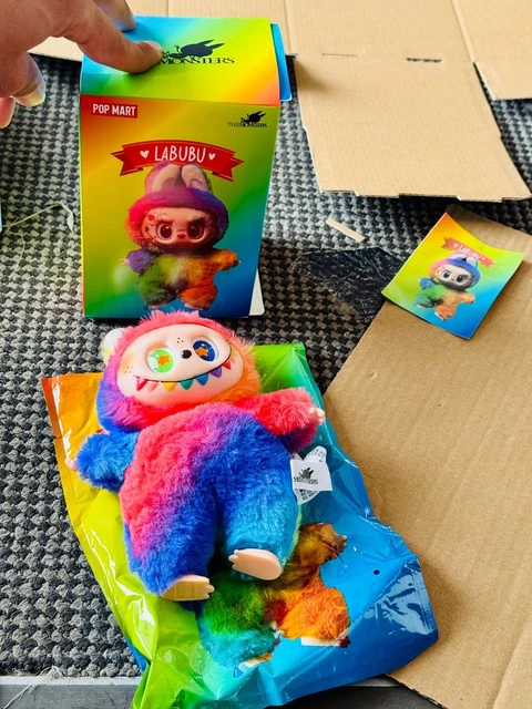 BRAND NEW POP Mart Labubu Rainbow Gen 6 Series Dolls Toys Soft Plushie ...