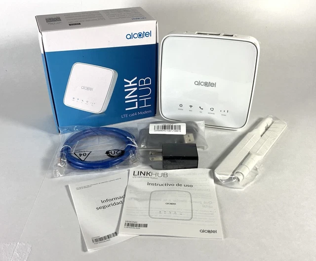 ALCATEL LINK HUB 4G LTE Wifi Router Modem HH41NH T-MOBILE AT&T Global ...