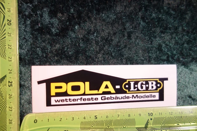 ALTER AUFKLEBER MODELLBAU Eisenbahn Modellbahn Häuser POLA LGB EUR 5,50 ...