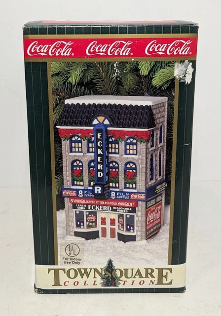 COCA COLA TOWN Square Collection Eckerd Drug Store 1999 Christmas ...