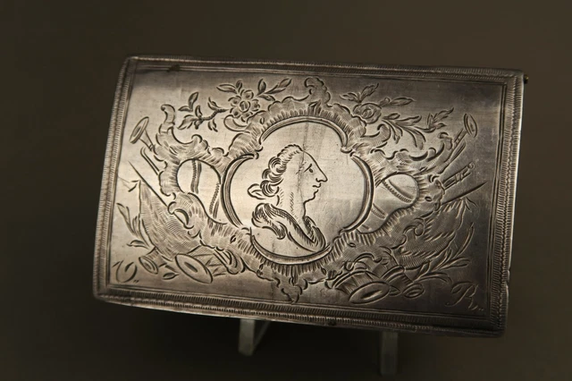 ANTIQUE SPANISH SILVER Snuff Box Charles III 18th Century £400.00 ...