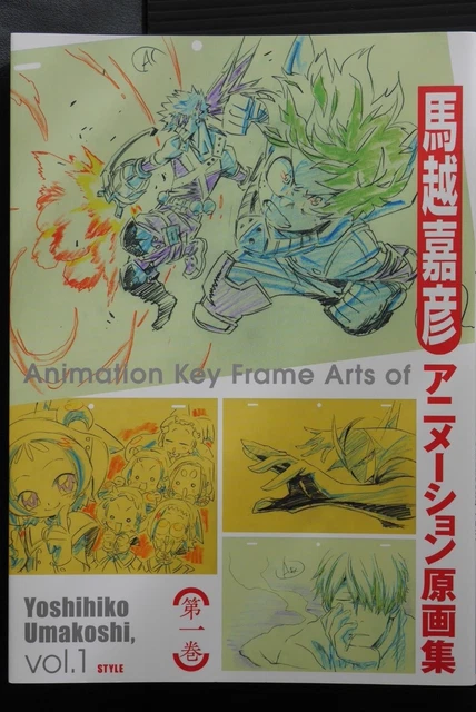 JAPAN ANIMATION KEY Frame Arts of Yoshihito Umakoshi vol.1 My Hero ...