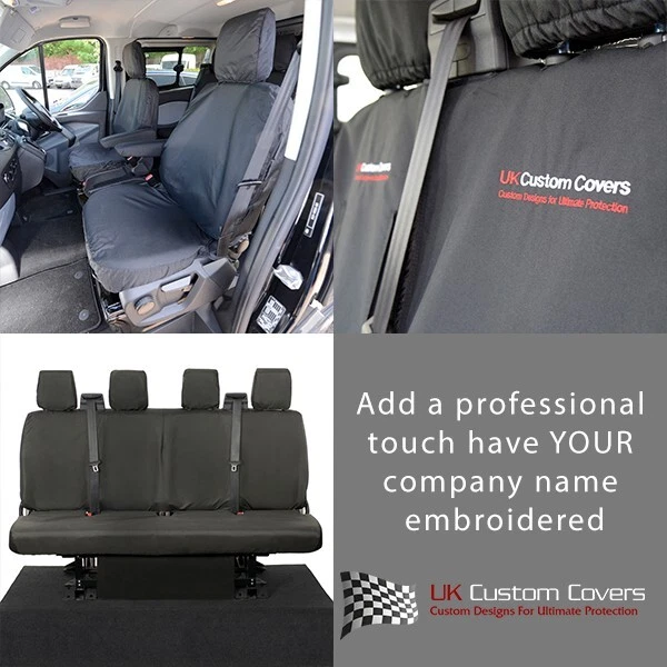 FORD TRANSIT VAN MK9 (Inclus Benne) 2025+ Seat Housses & Emb 275 180 ...