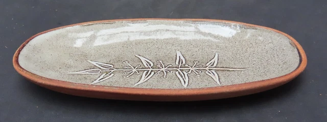 DAVID LEACH, RARE early Lowerdown vintage studio pottery small tray ...